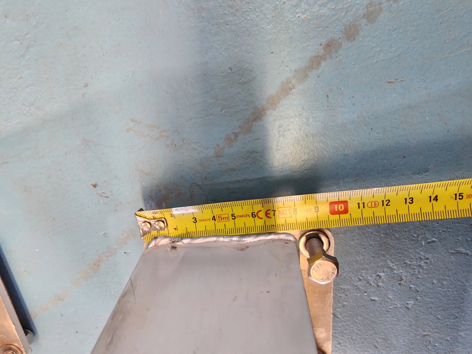 Ladder Rack for Canopy 1300MM Long 1200MM Internal Width Square Bar ...