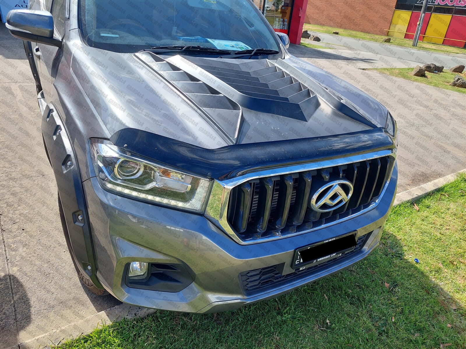 Premium Bonnet Protector Tinted Guard for LDV T60 2017 2018 2019 2020 ...