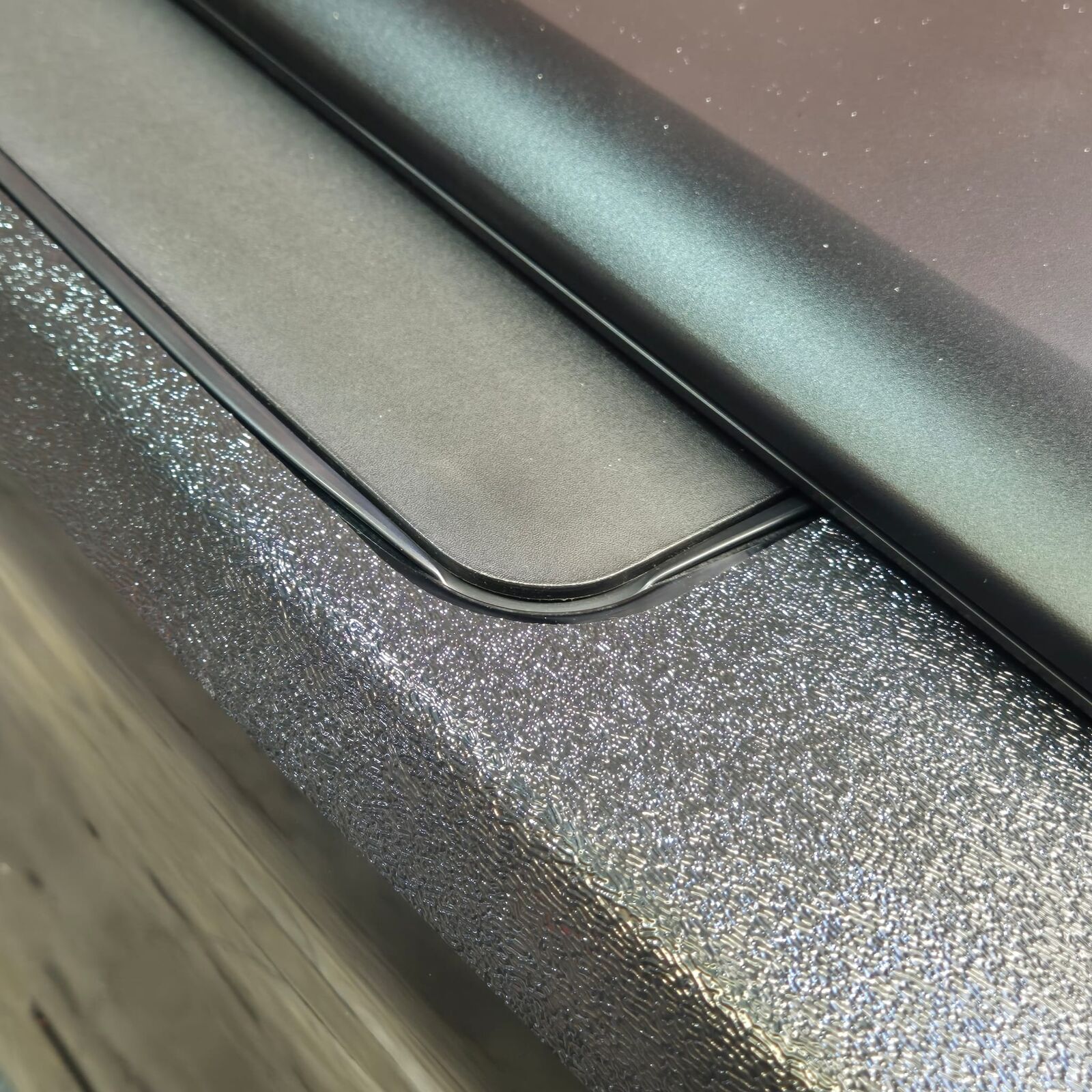 Tailgate Cover Cap Trim Rail Guard Matte Black for GWM Cannon Ute 2019 ...