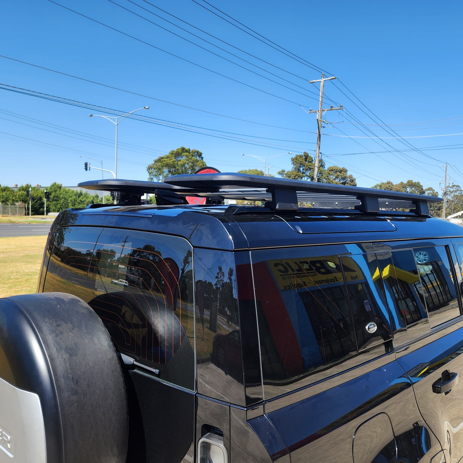 Aluminium Alloy Platform Roof Rack For Land Rover Defender 110 2020 ...