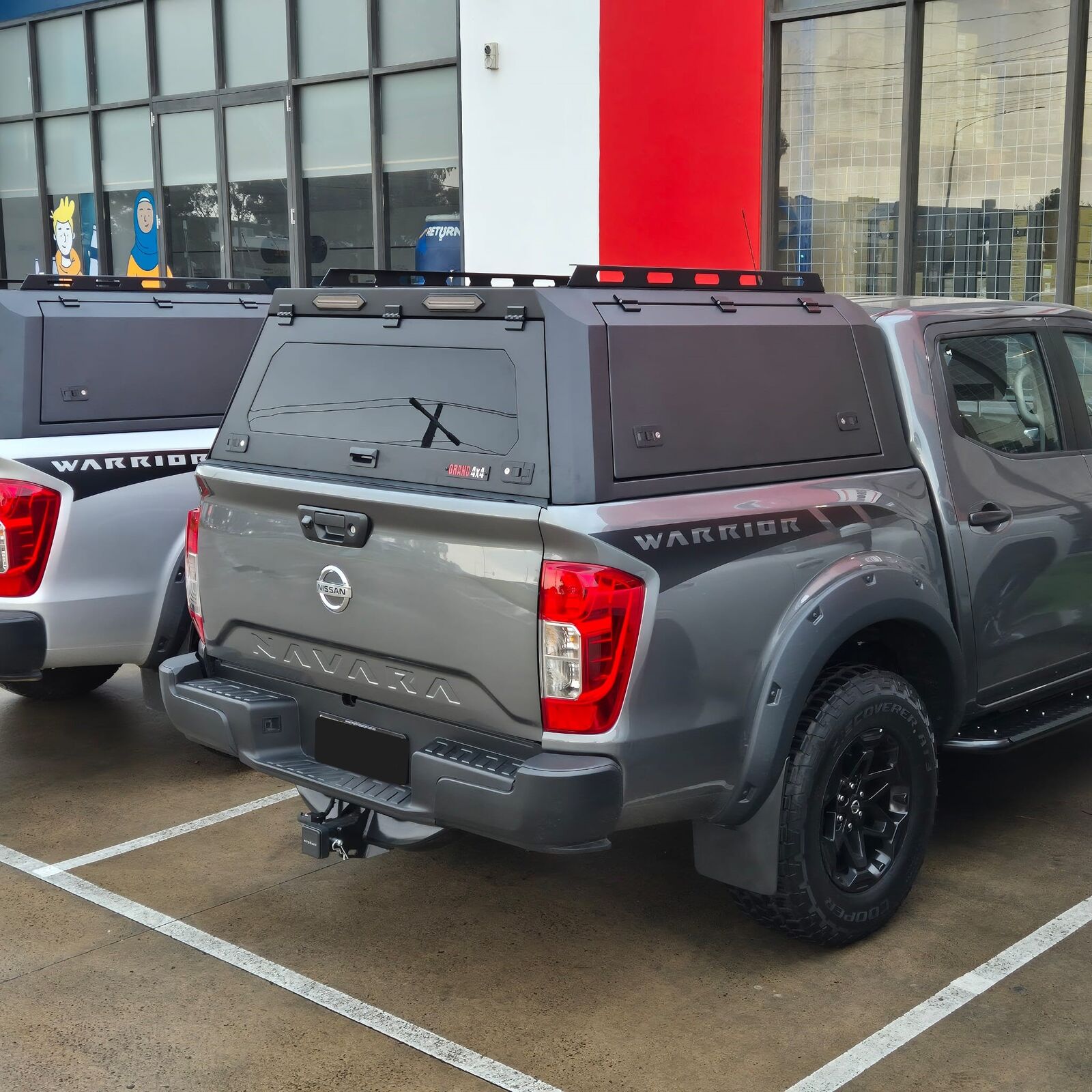 G4 Stainless Steel Ute Tub Canopy - For Nissan Navara NP300 2015-2024