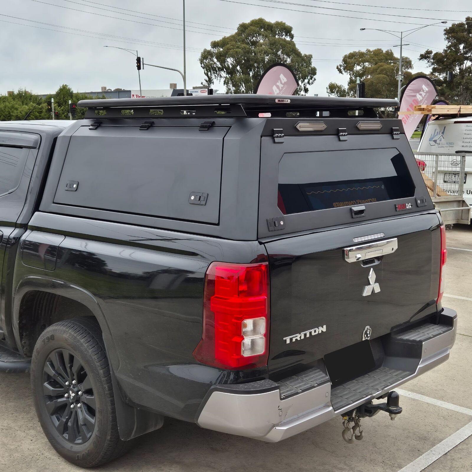G4 Stainless Steel Ute Tub Canopy - For Nissan Navara NP300 2015-2024