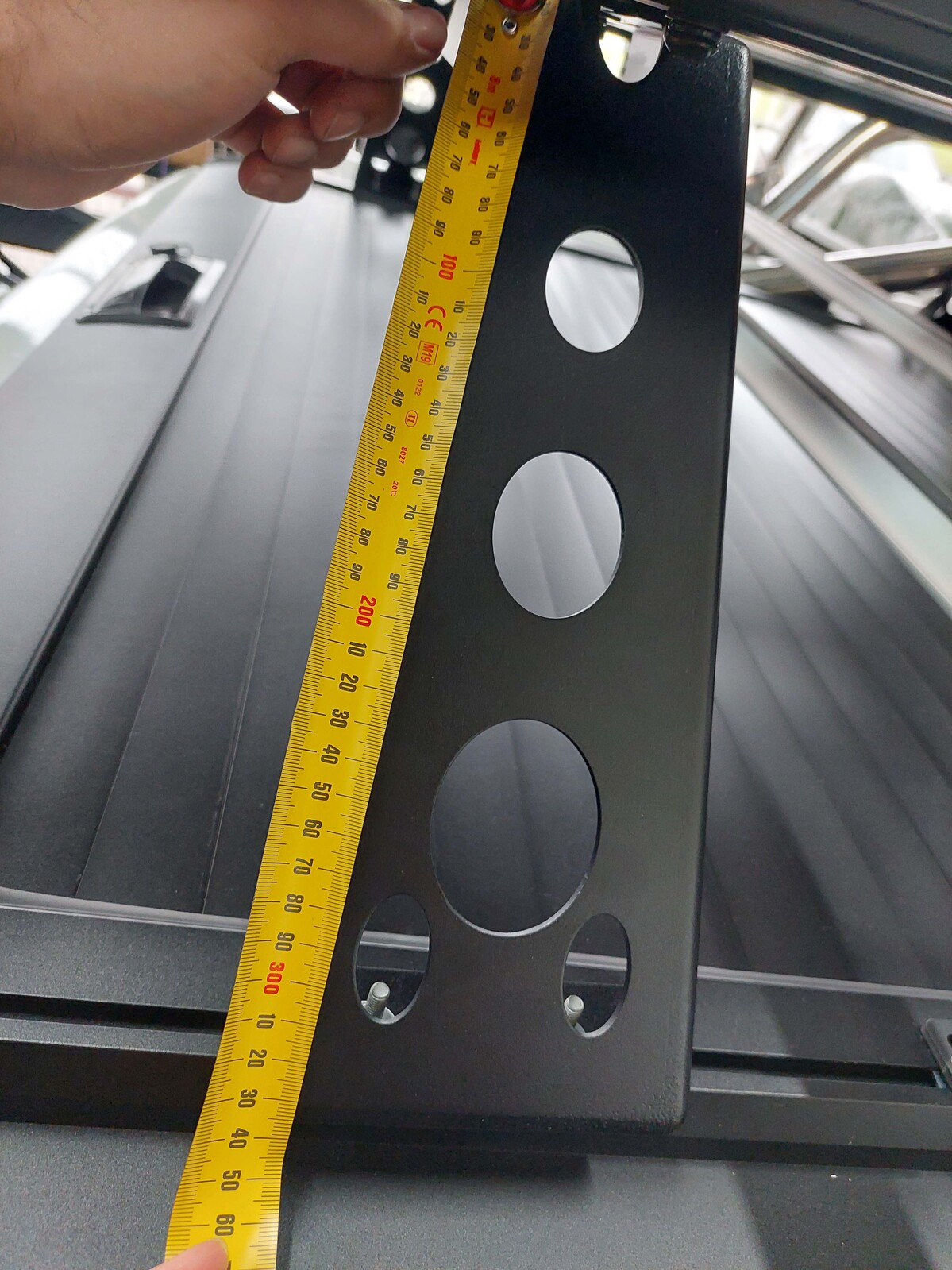 Ute Tub Roof Rack Brackets (Set of 4), Fits on Roller Shutters, New ...