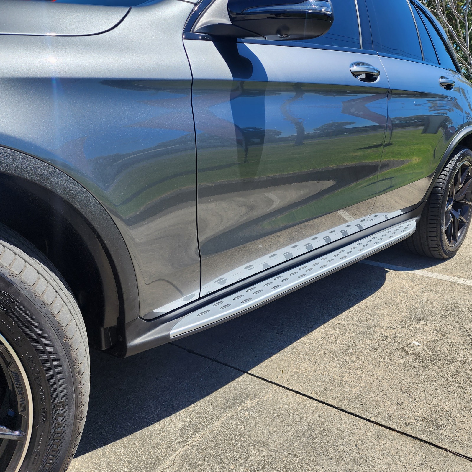 Luxury Side Steps Running Boards For Mercedes-Benz GLC X253 C253 2015 ...