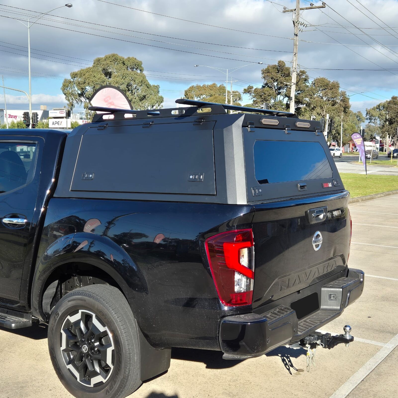G4 Stainless Steel Ute Tub Canopy - For Nissan Navara NP300 2015-2024