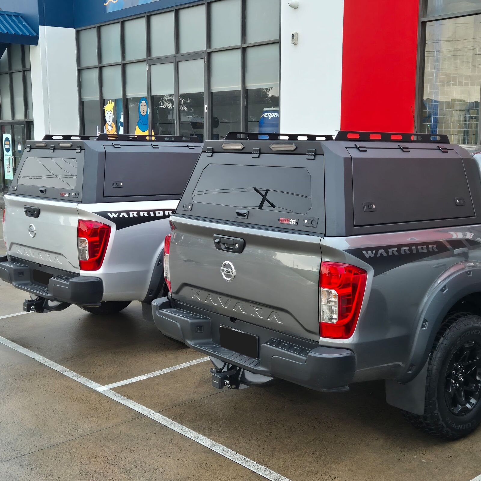 G4 Stainless Steel Ute Tub Canopy - For Nissan Navara NP300 2015-2024