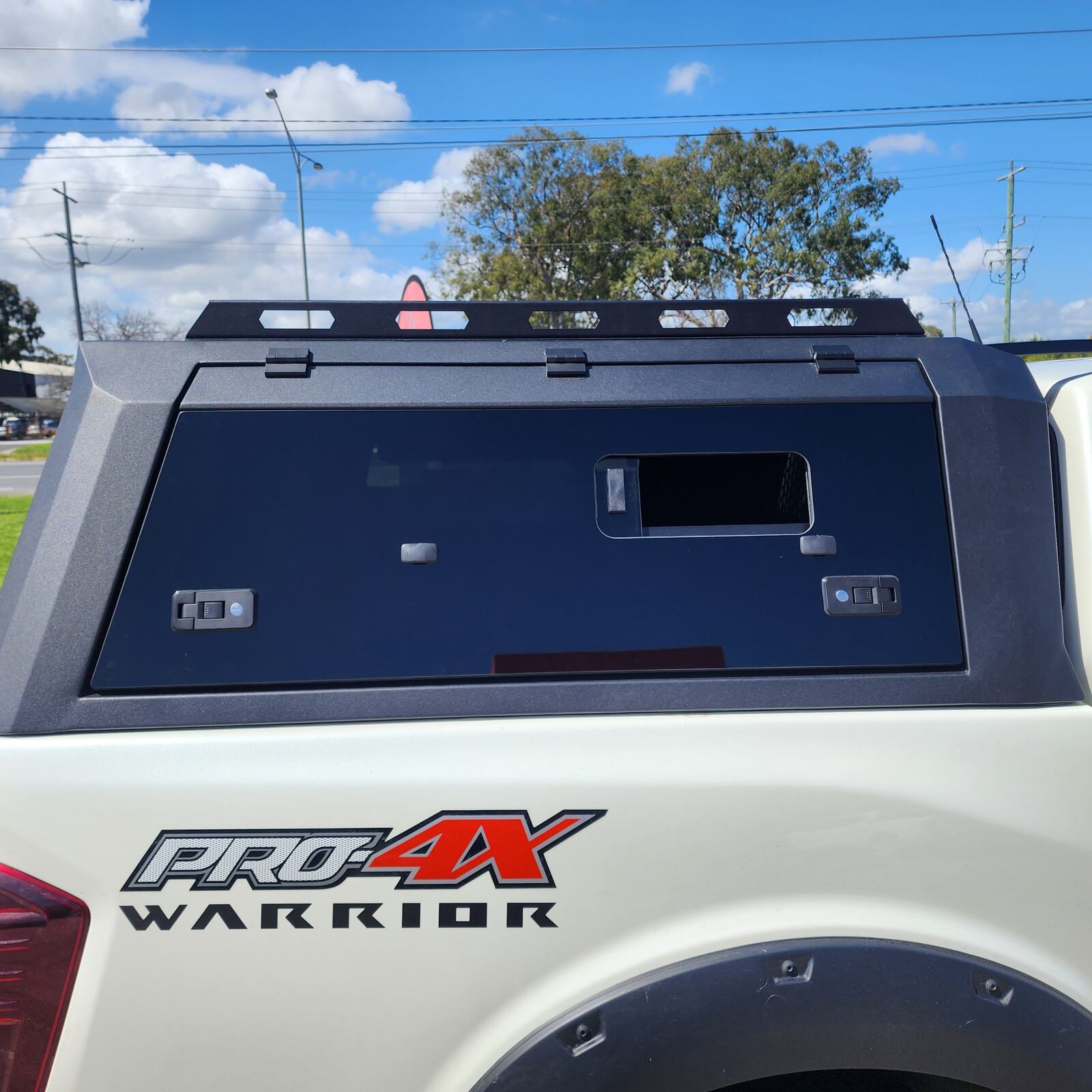 G4 Stainless Steel Ute Tub Canopy - For Nissan Navara NP300 2015-2024