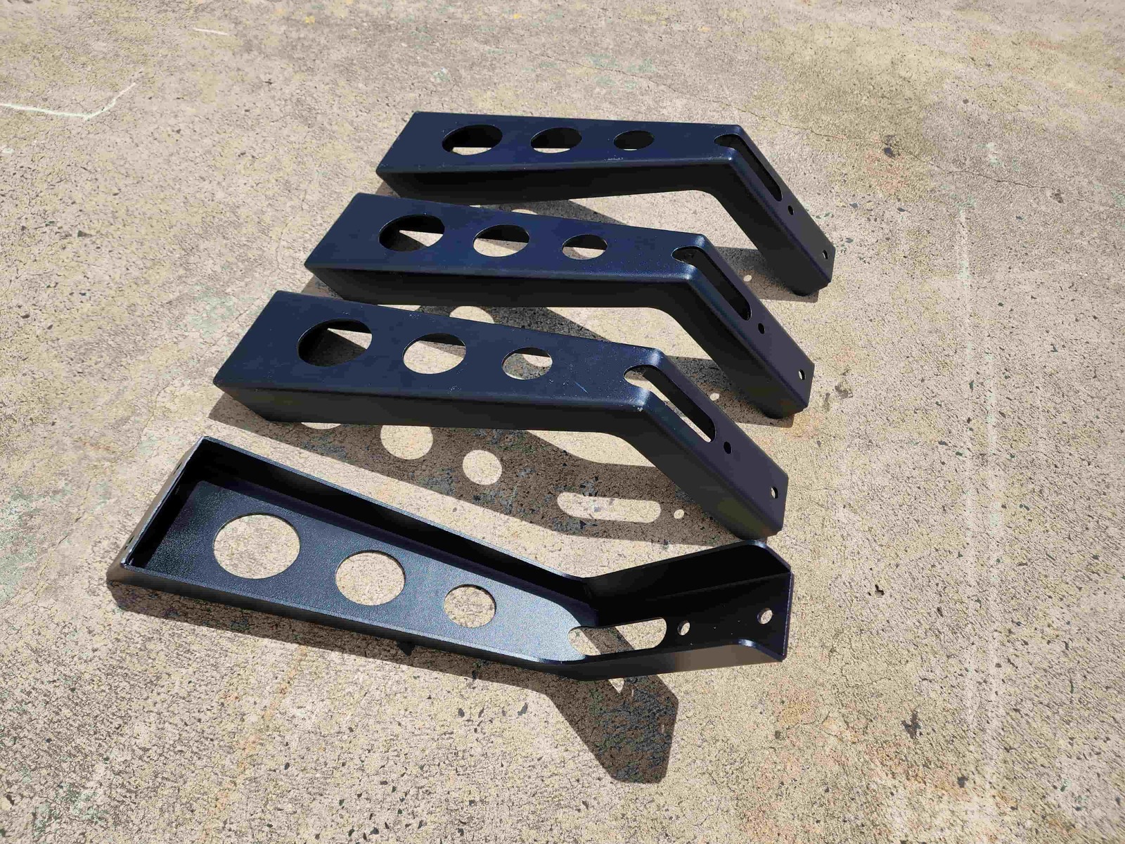 Ute Tub Roof Rack Bracket (Set of 4), Also Fits With Roller Shutter ...
