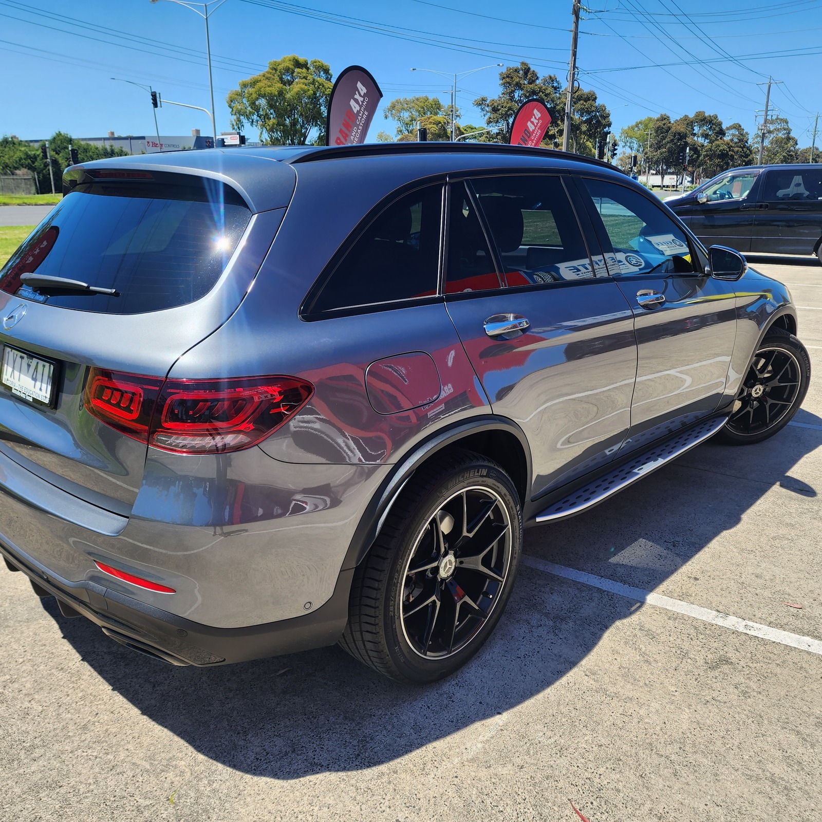 Luxury Side Steps Running Boards For Mercedes-Benz GLC X253 C253 2015 ...