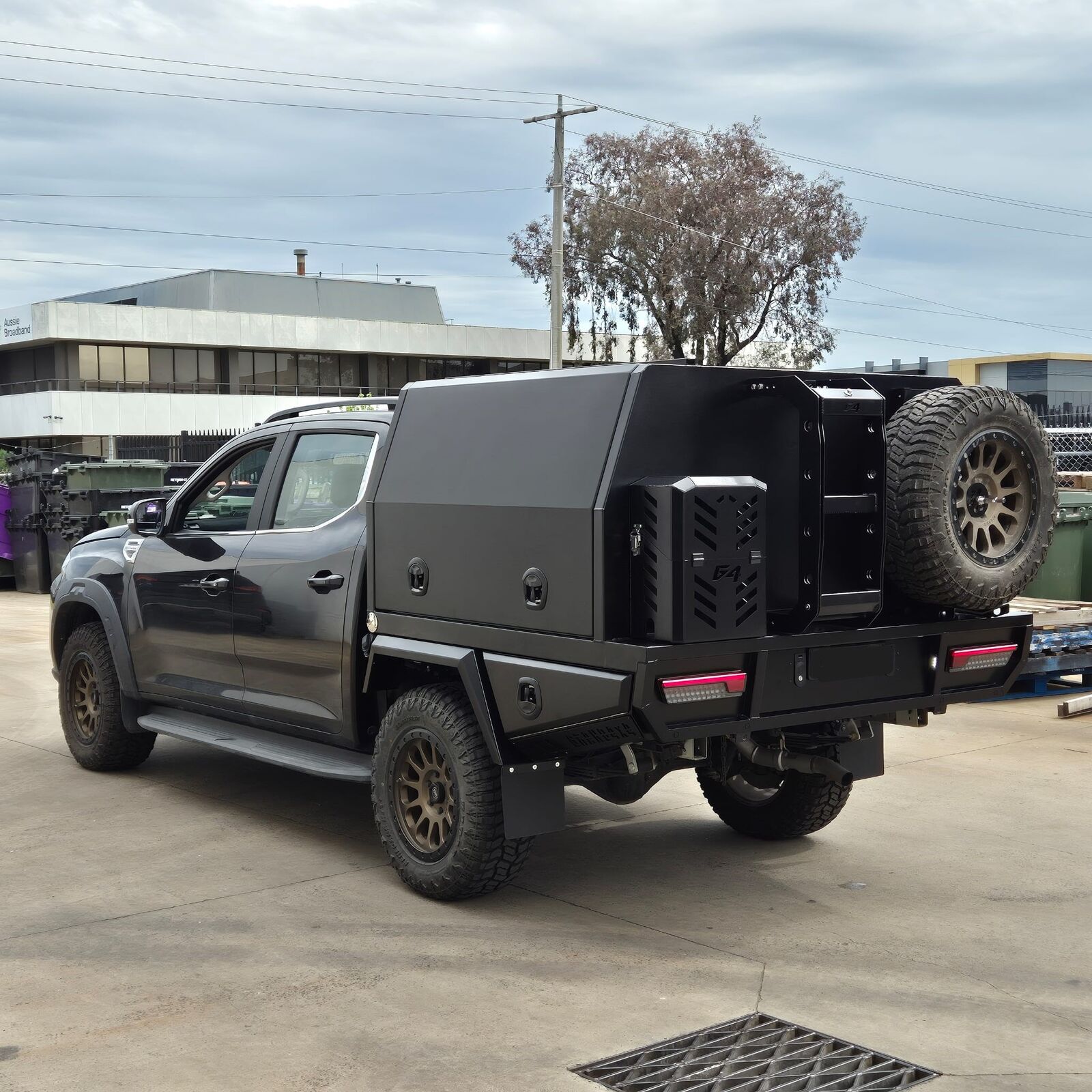 G4 Heavy Duty Aluminium Dual Cab Ute Tray