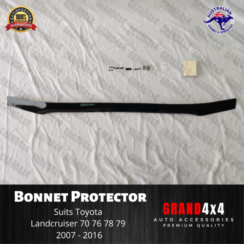 Premium Bonnet Protector for Toyota Landcruiser 70 76 78 79 Series 2017 ...