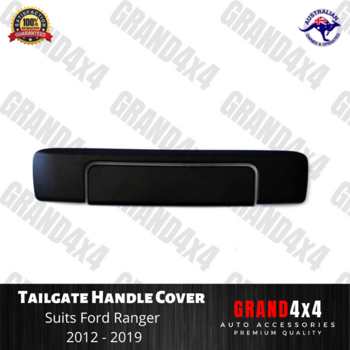 Tailgate Cover Cap Trim Guard Matte Black for Nissan Navara NP300 2020 ...